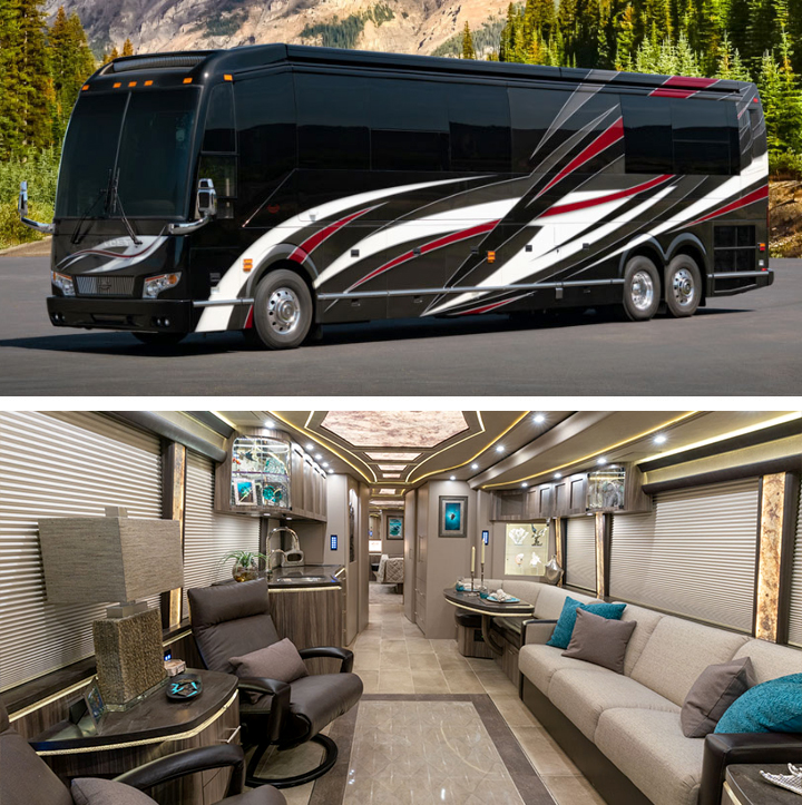 Luxury RV Inventory | Prevost Bus Conversion | Marathon Coach