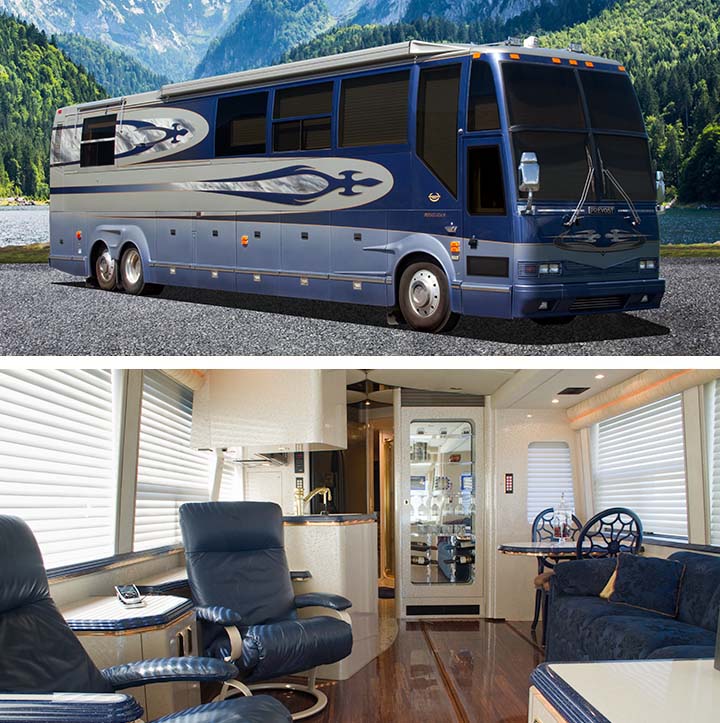 Luxury RV Inventory | Prevost Bus Conversion | Marathon Coach