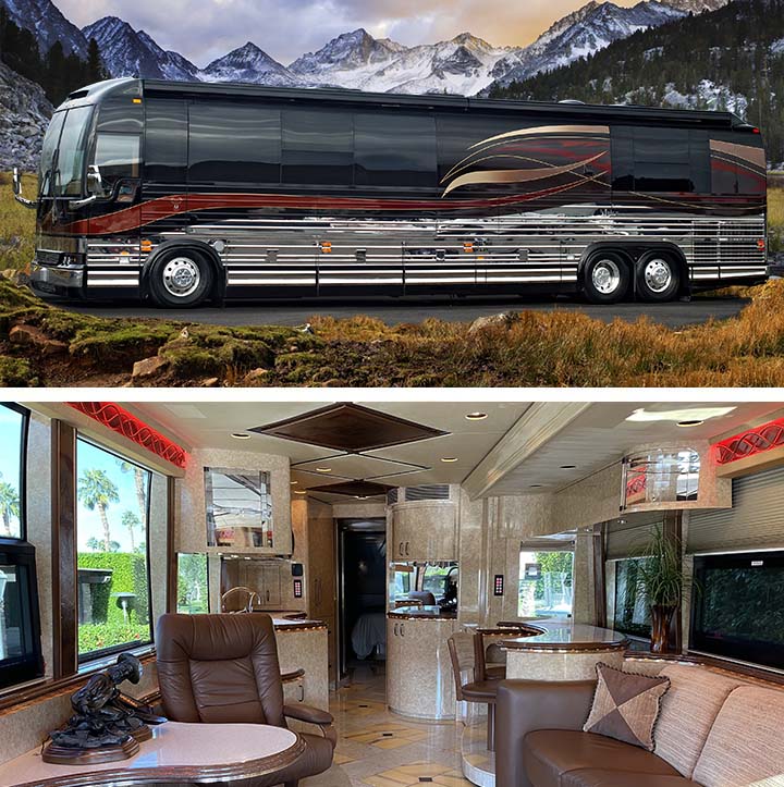 Luxury RV Inventory | Prevost Bus Conversion | Marathon Coach