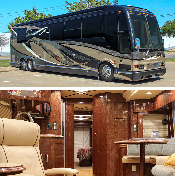 Luxury RV Inventory | Prevost Bus Conversion | Marathon Coach