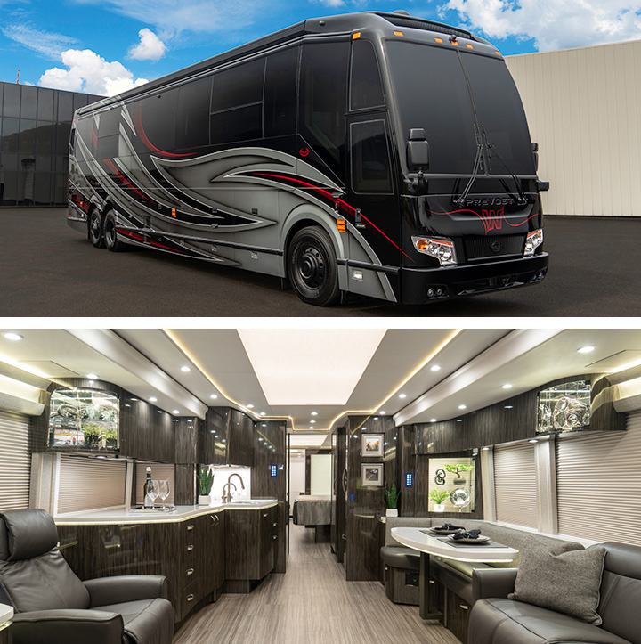 Luxury RV Inventory | Prevost Bus Conversion | Marathon Coach