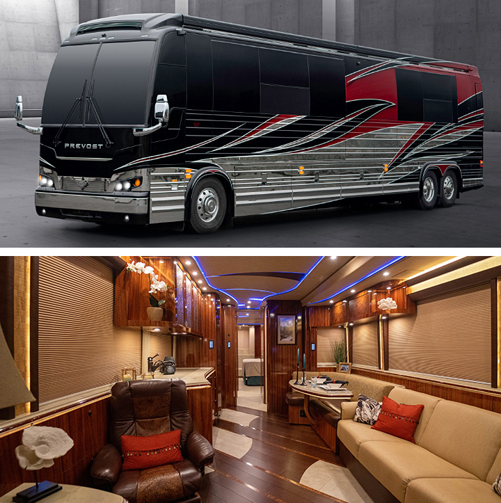Luxury RV Inventory | Prevost Bus Conversion | Marathon Coach