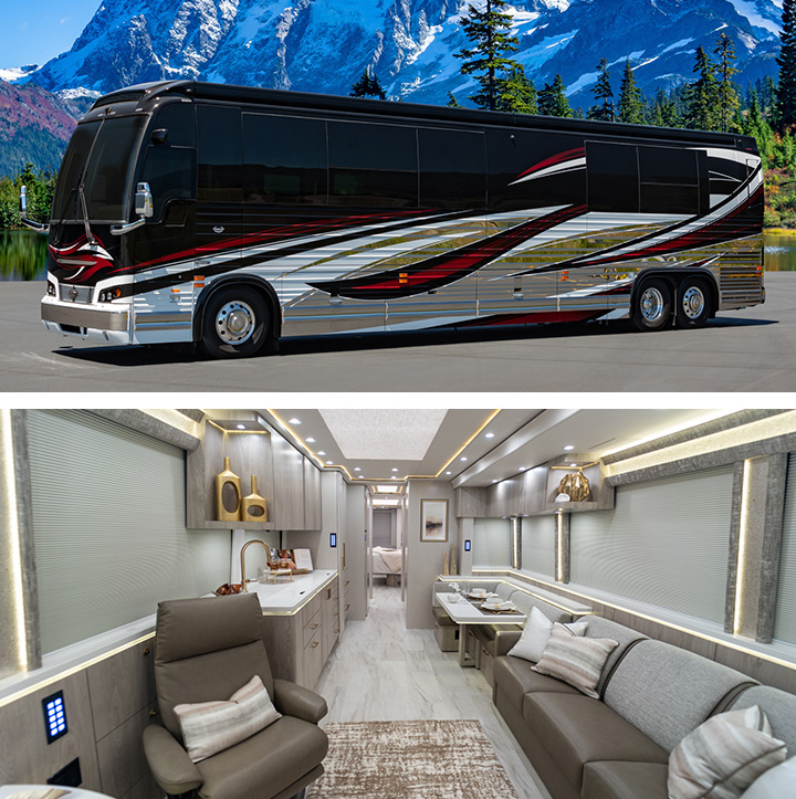 Luxury RV Inventory | Prevost Bus Conversion | Marathon Coach